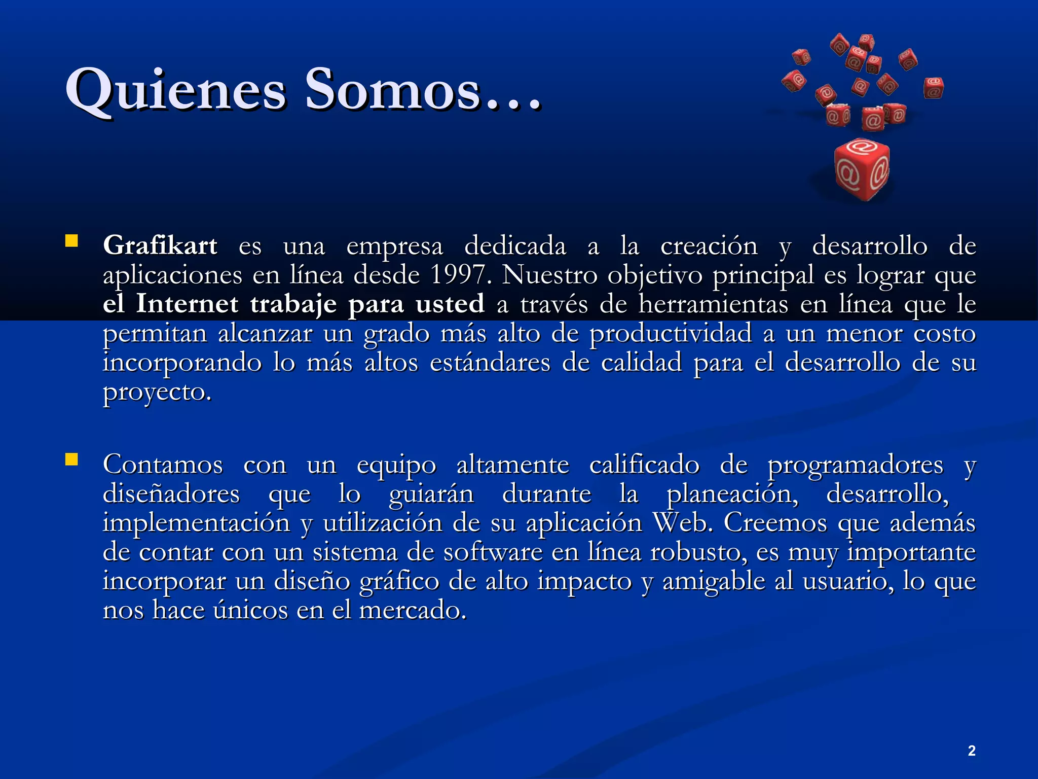 Presentamos a Grafikart | PPT | Web Development | Internet