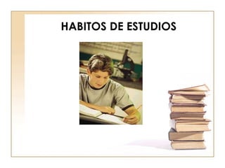 Presentacion Habitos De Estudios | PPT