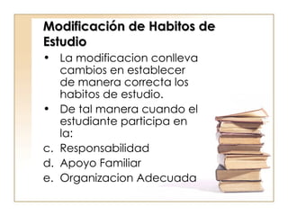 Presentacion Habitos De Estudios | PPT