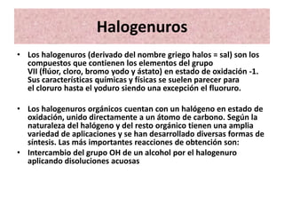 Presentacion halogenuros | PPTX