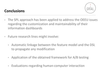 Application of domain engineering to generate customized information dashboards | PPT