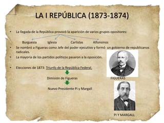 El Sexenio Revolucionario (1868-1874) | PPTX
