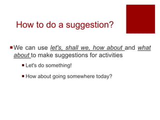 Suggestions and Requests | PPTX