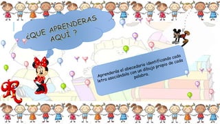 aprende el abecedario | PPT