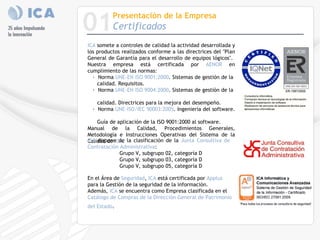 Presentacion ICA | PPT