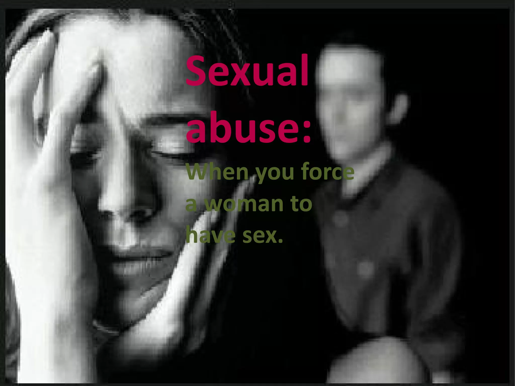 Presentacion i definicion y tipos violencia de genero | ODP