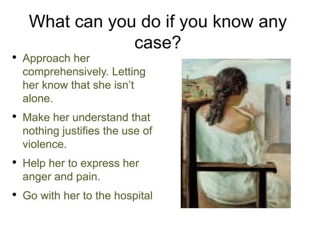 Presentacion i definicion y tipos violencia de genero | ODP