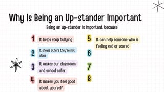 Upstanders Vs being a bystander SEL lesson! | PDF