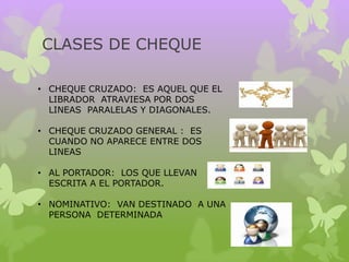 el cheque | PPTX