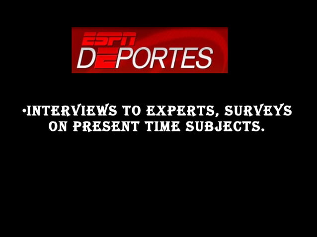 PRESENTATION ESPN | PPT