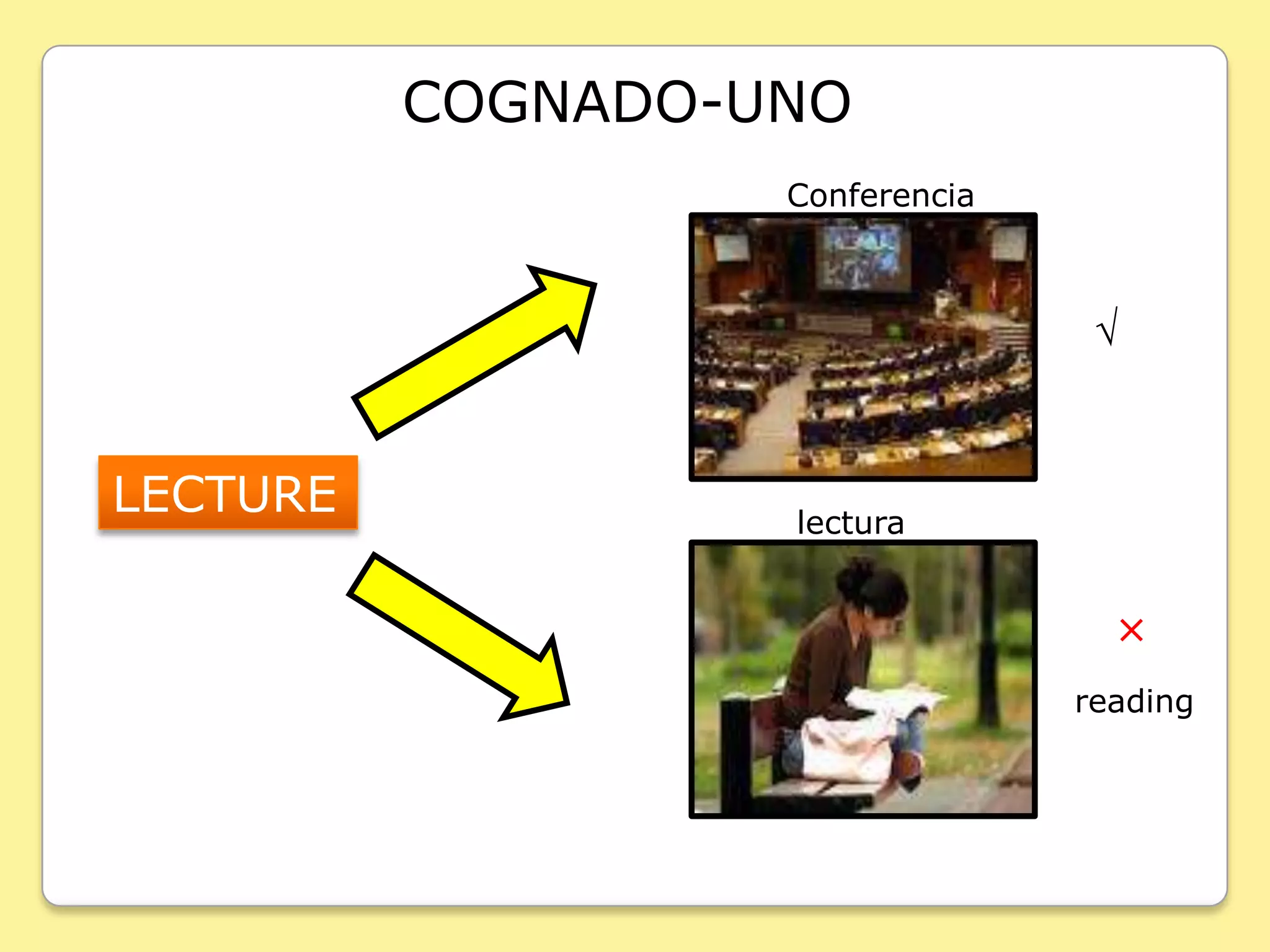Cognados | PPT