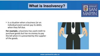 What is insolvency? | PPTX | Bankruptcy | Business Banking & Finance