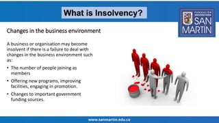 What is insolvency? | PPTX | Bankruptcy | Business Banking & Finance
