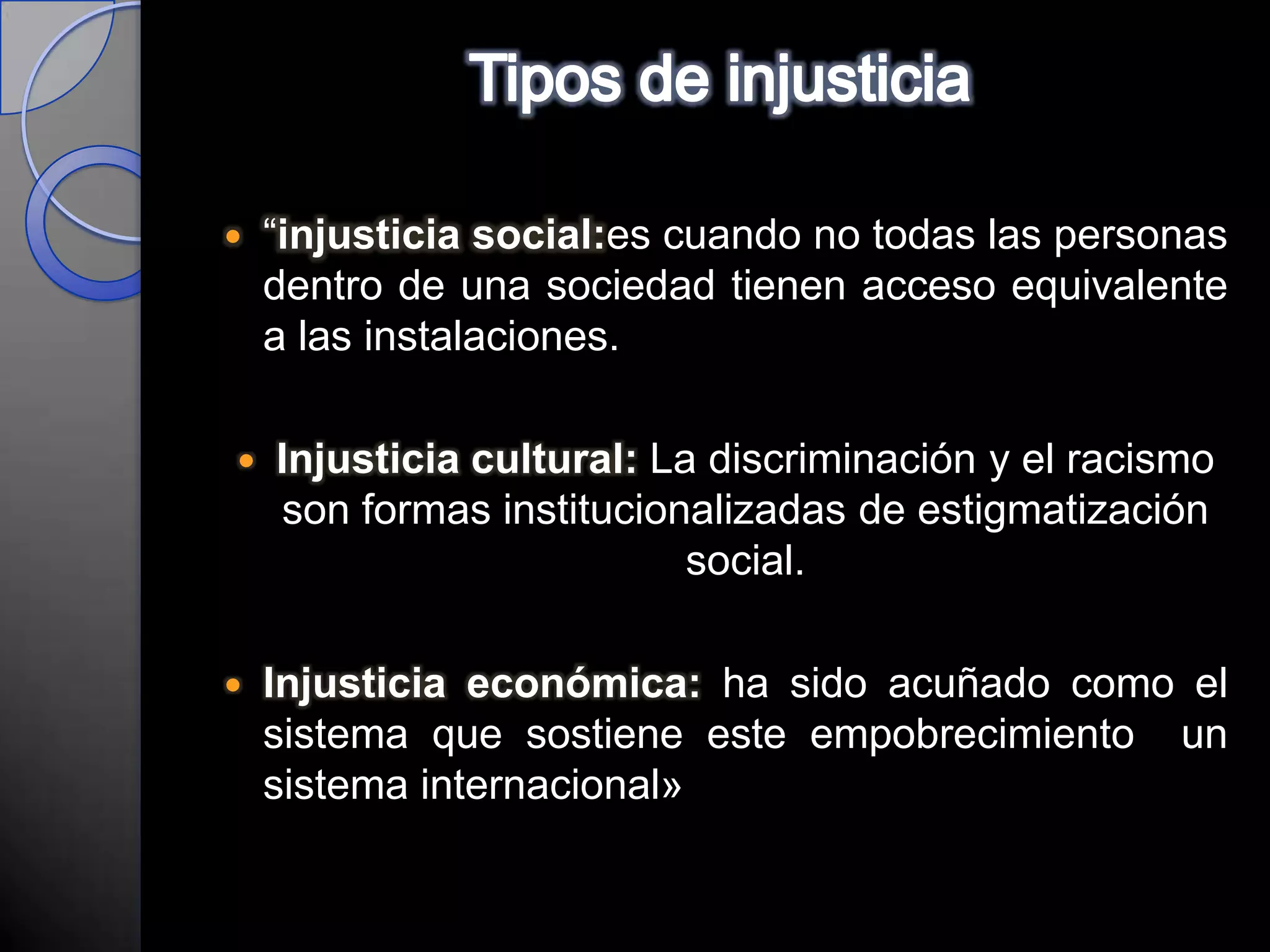 Presentacion injusticia de la justicia | PPT
