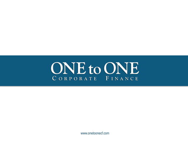 ONEtoONE Corporate Finance | PDF | Large Business | Business