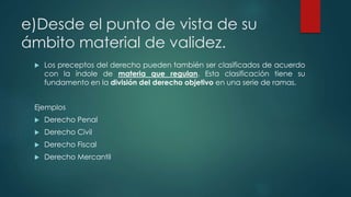 Presentacion introducccion al derecho | PPTX