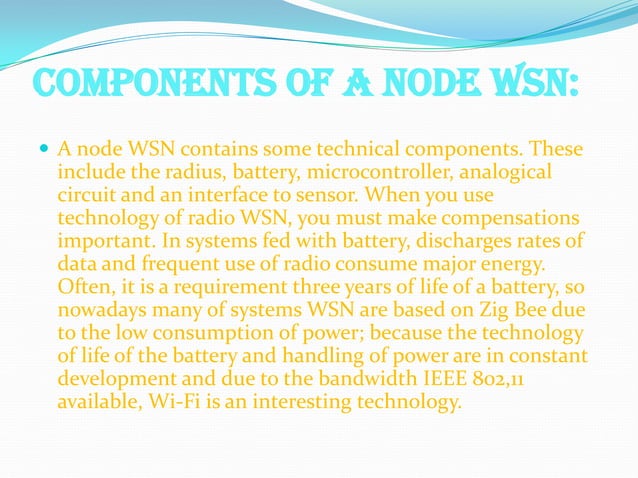 Presentacion invento redes de sensores inalambricas | PPT