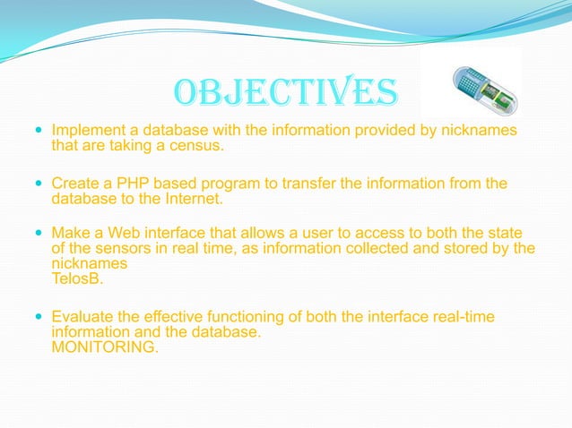 Presentacion invento redes de sensores inalambricas | PPT