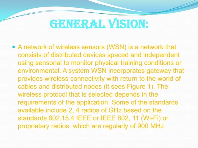 Presentacion invento redes de sensores inalambricas | PPT