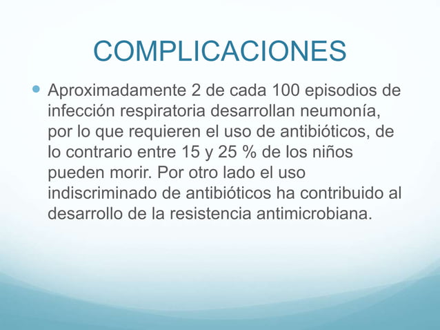 Infección Respiratoria Aguda Generalidades Ppt