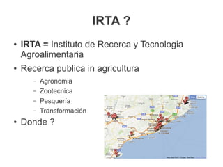 Presentacion IRTA | PDF