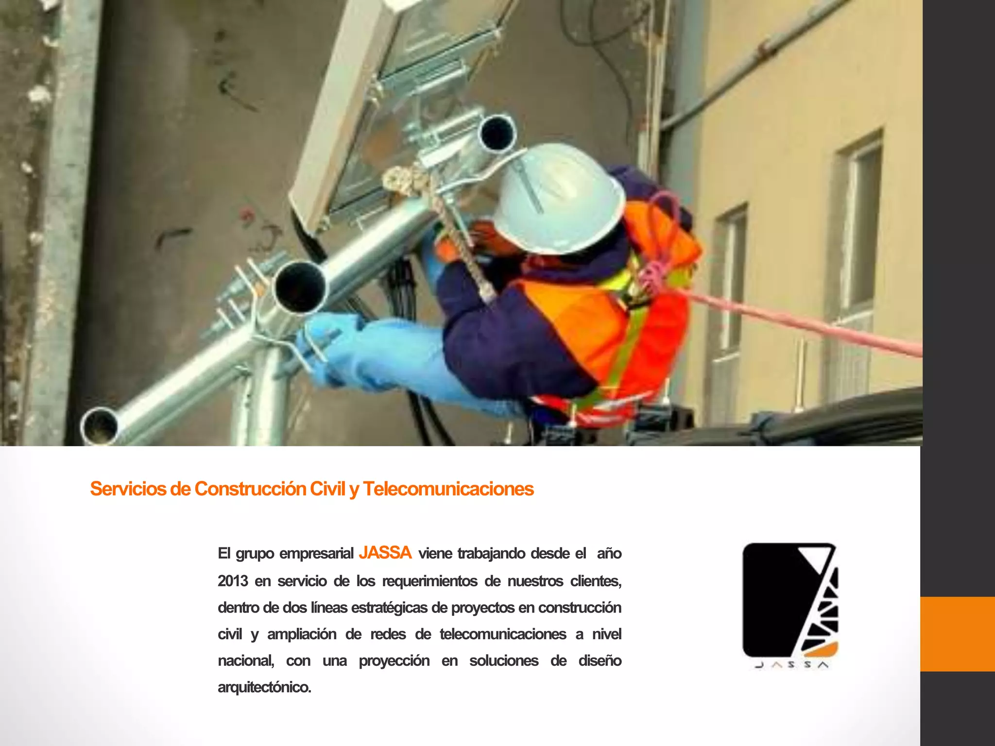 Jassa, Construcción Civil y Telecomunicaciones | PPT