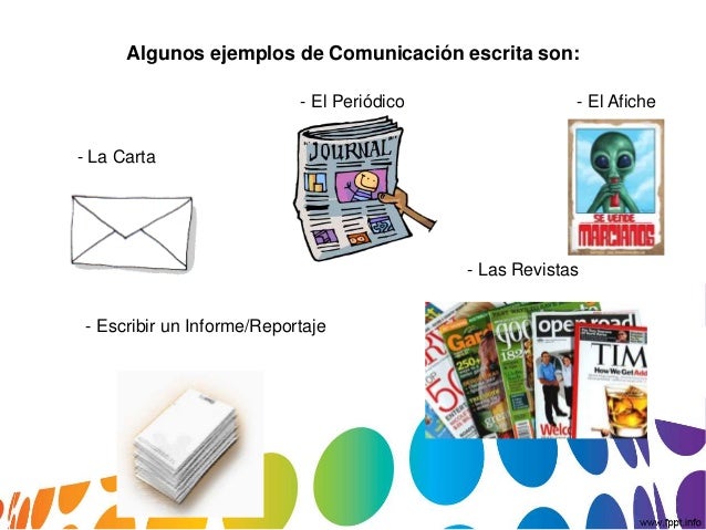 Presentacion la comunicacion escrita