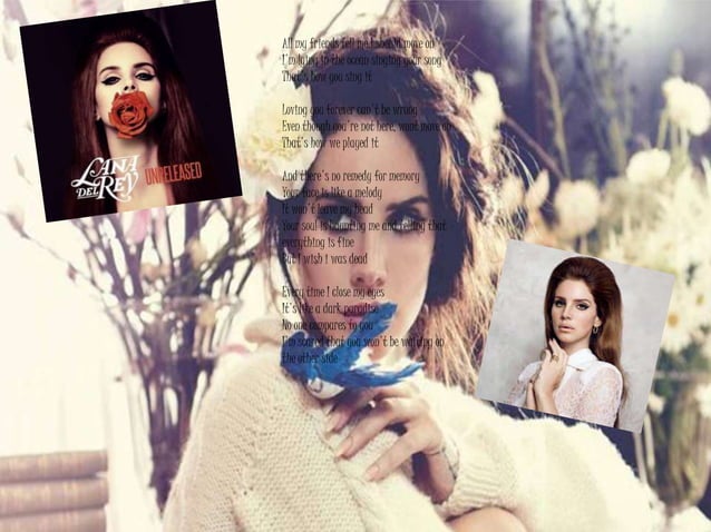 Presentacion lana del rey | PPTX | Music | Entertainment