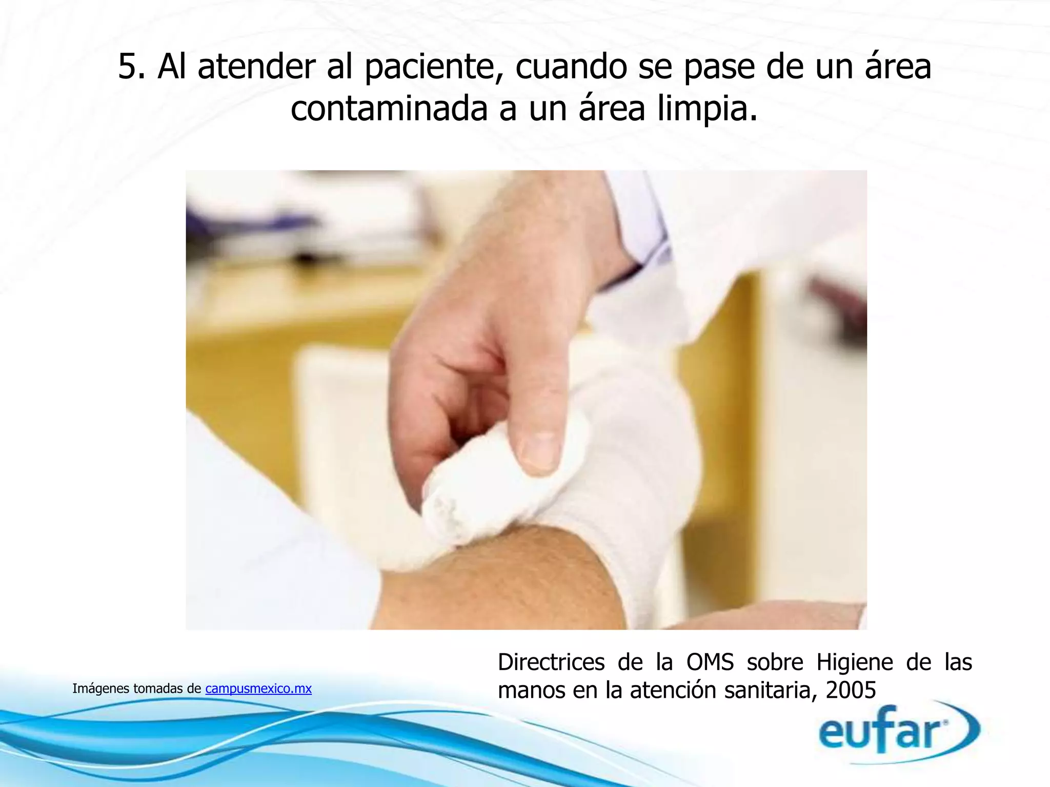 Lavado y sanitización e higiene de manos Eufar | PPTX