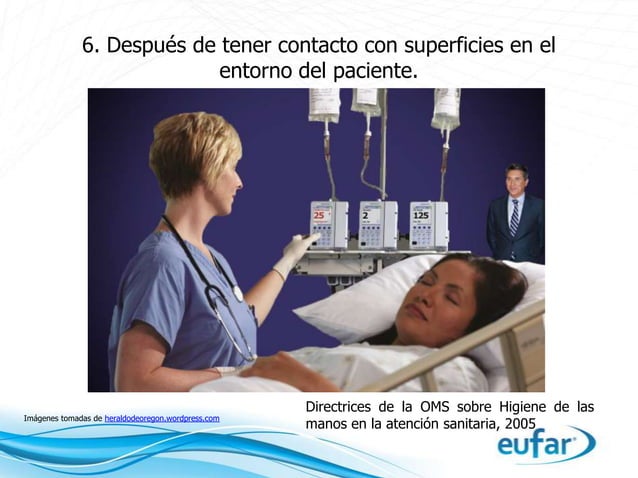 Lavado y sanitización e higiene de manos Eufar | PPTX