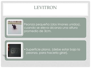 Presentacion levitron | PPTX