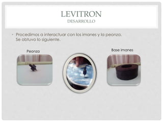 Presentacion levitron | PPTX