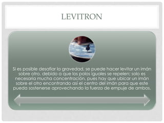 Presentacion levitron | PPTX