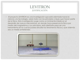 Presentacion levitron | PPTX
