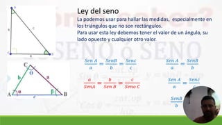 Presentacion Ley del seno y Coseno.pptx | Science