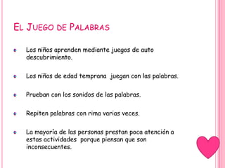 Rimas y Aliteraciones | PPTX