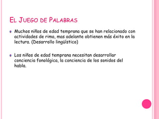 Rimas y Aliteraciones | PPTX