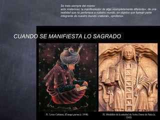 Lo Sagrado y lo Profano | PPT