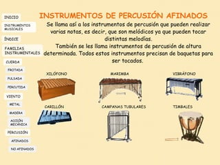 Presentacion los instrumentos | PPT