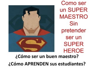 Los nuevos roles y retos del maestro | PPTX