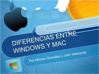 Comparacion mac y windows | PPTX
