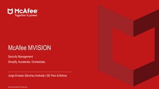 Cloud Security Strategy by McAfee | PPT