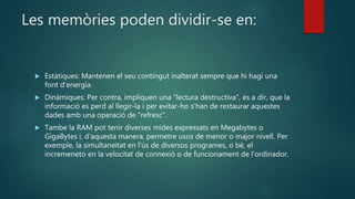 Presentacion memoria ram | PPTX