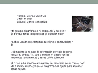 Presentacion mi compu mx | PPTX