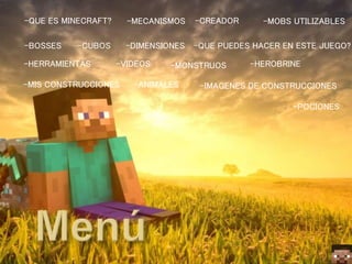 Presentacion minecraft | PPTX