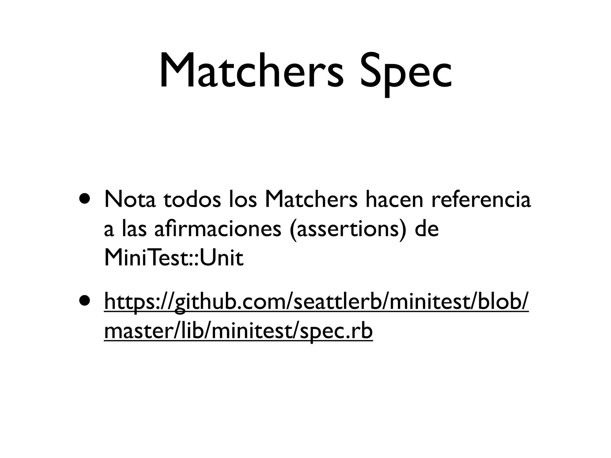 Presentacion minitest | PPT