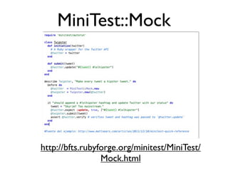 Presentacion minitest | PPT