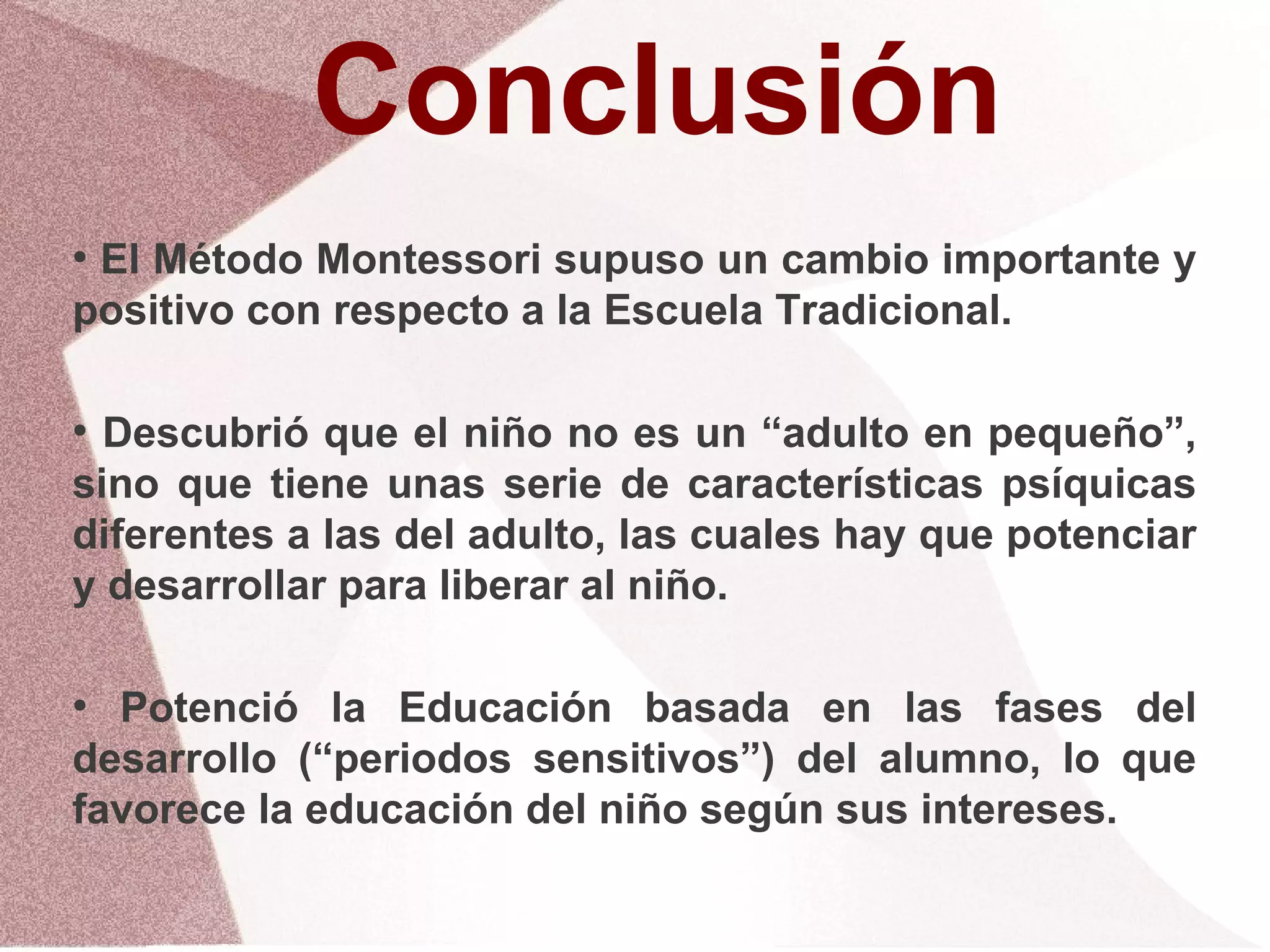 Presentacion montessori | PPT