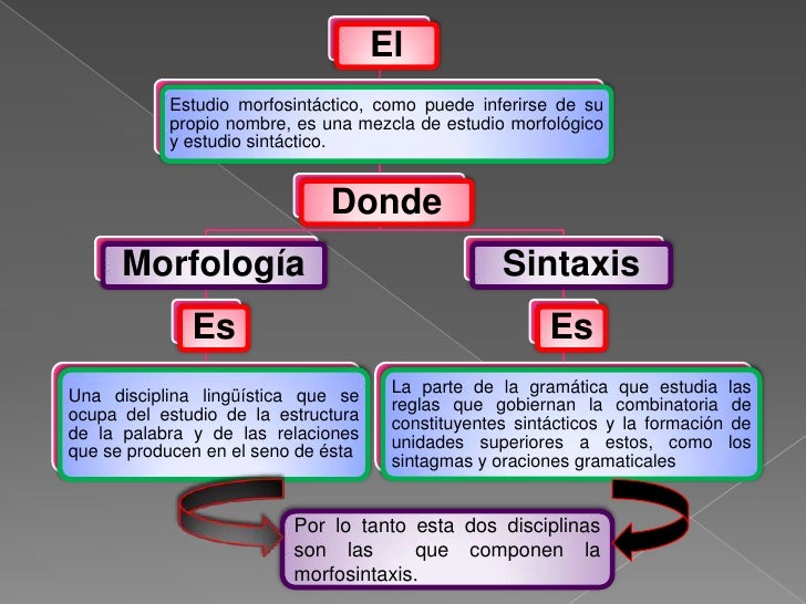 Presentacion morfosintaxis