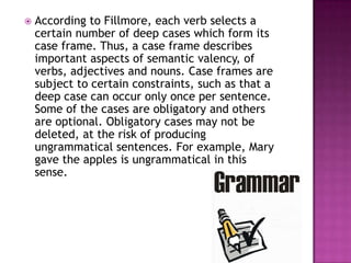 Grammatical Case | PPTX